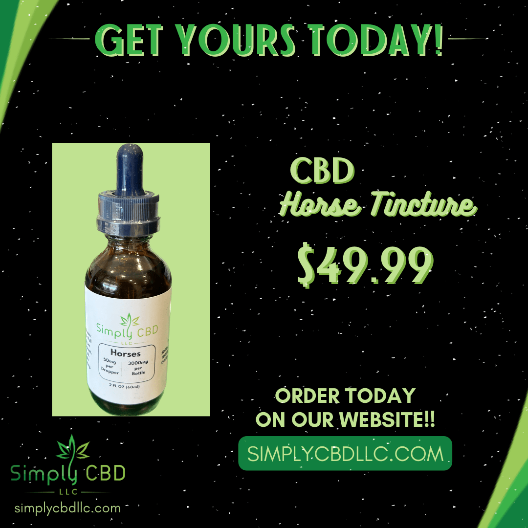 CBD Horse Tincture 3000 Mg 2 Oz Simply CBD LLC cbd-horse-tincture-3000-mg-2-oz-simply-cbd-llc